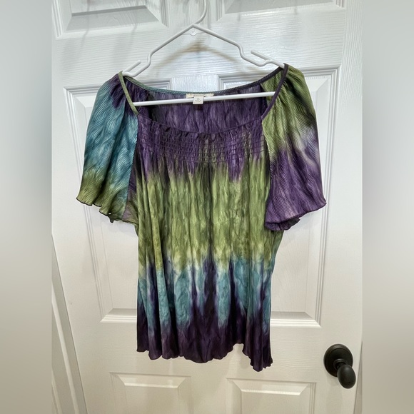 dressbarn | Tops | Dressbarn Preowned Womens Xl Multicolor Top | Poshmark